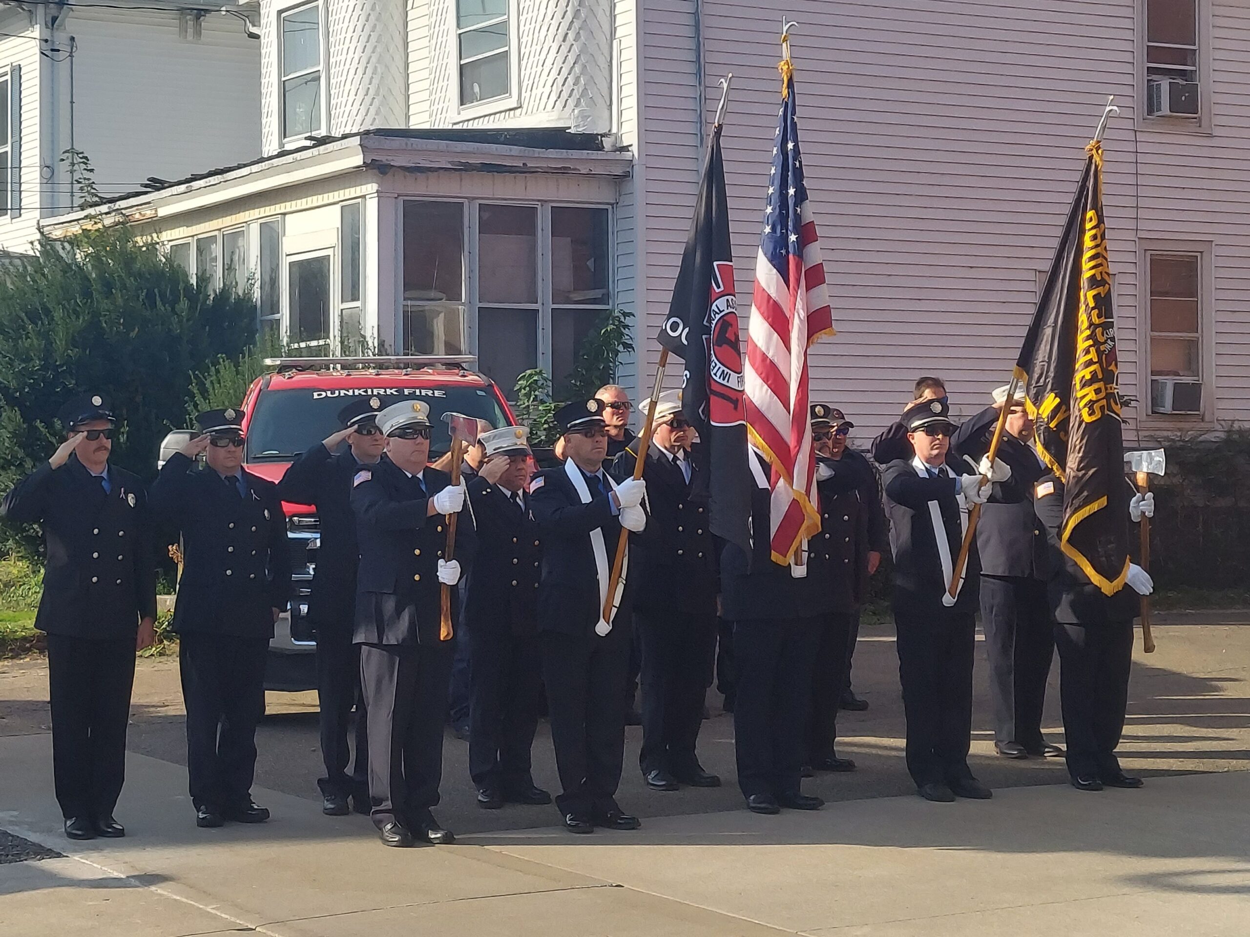 Recalling U.S. bravery: Dunkirk Fire Department hosts 9/11 ceremony ...